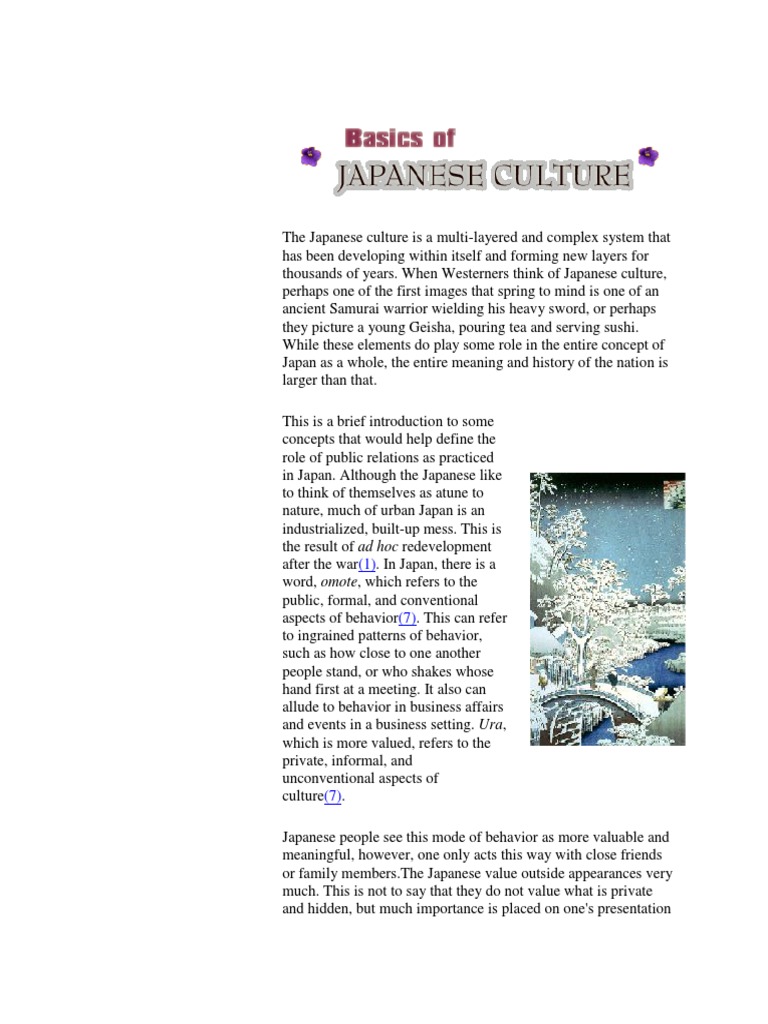 Cultural Values in Japan | PDF | Philippines | China