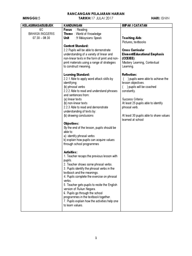 lesson plan | Phrase | Lesson Plan | Free 30-day Trial | Scribd