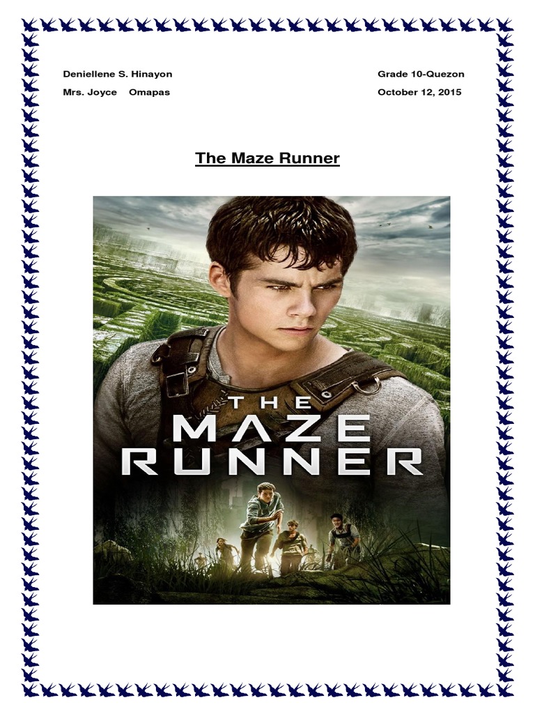 Maze Runner Movie Review | PDF