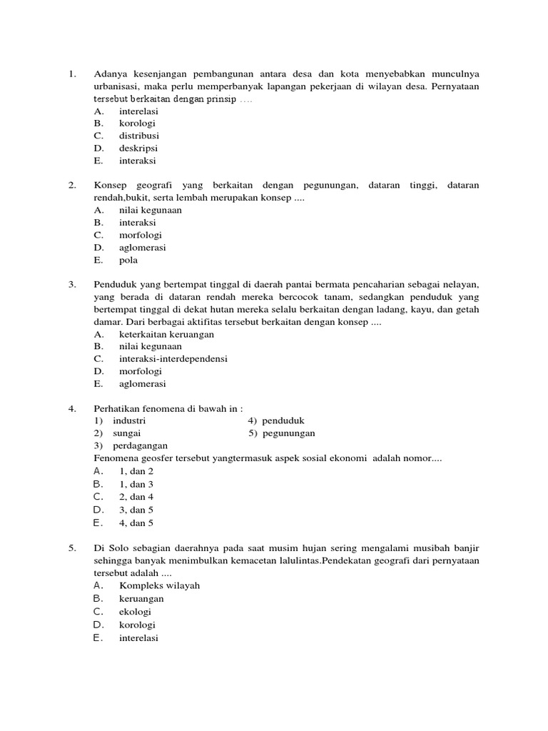 Soal CBT | PDF