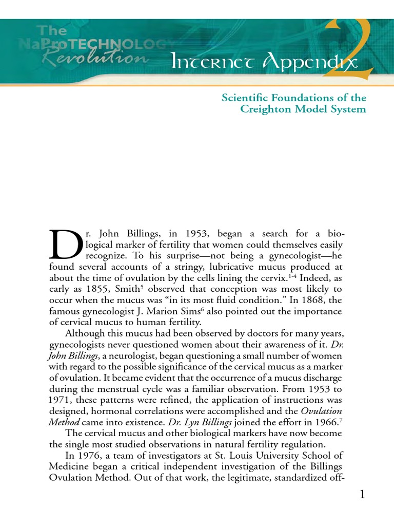 Creighton Model PDF | PDF | Menstrual Cycle | Fertility