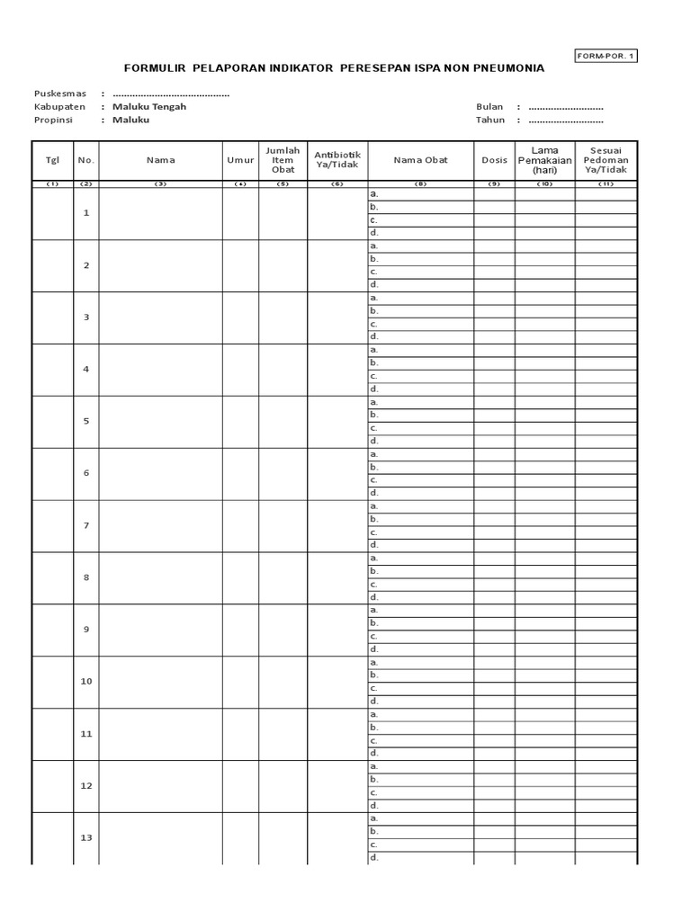 Indikator POR 1 ISPA | PDF
