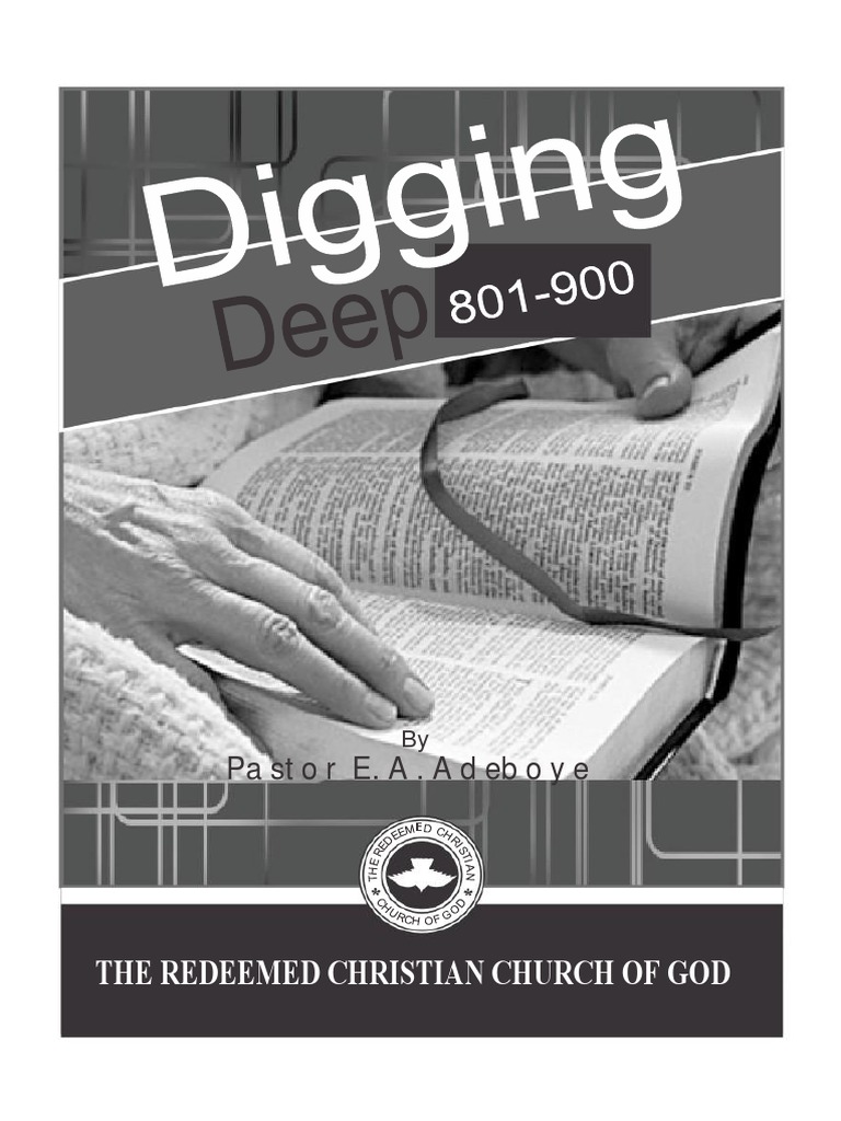 Digging Deep 801 900word | PDF | Books Of Samuel | David