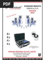 OIML R 111-1 Especificaciones | PDF | Kilogram | Weight