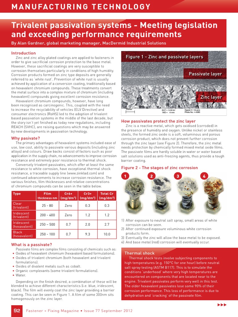 Trivalent-passivation-systems.pdf | Chromium | Corrosion