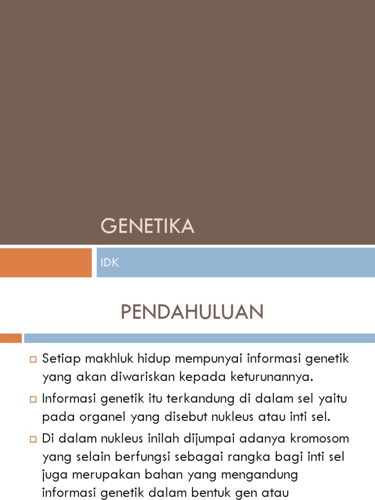 Gene Tika | PDF