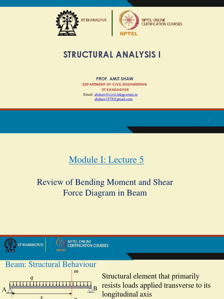 Lecture 5 Structural Analysis-1 | PDF