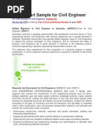 Sample Career Episode CDR Writing PDF | PDF | Specification (Technical ...