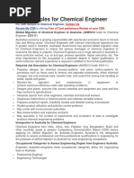 Sample Summary Statement For Professional Engineer, ReviewMyCDR | PDF ...