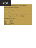 Daftar Berat Jenis Material Bangunan | PDF