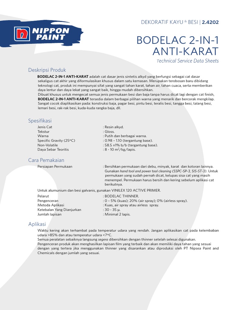 Bodelac 2 in 1 Anti Karat | PDF