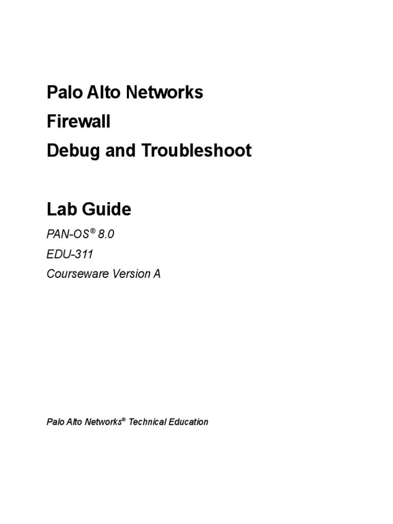 EDU 311 80a Student Lab Guide - 08 | PDF | Command Line Interface | Radius