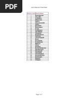 Tamil Nadu STD Codes List | PDF | Tamil Nadu | Encodings