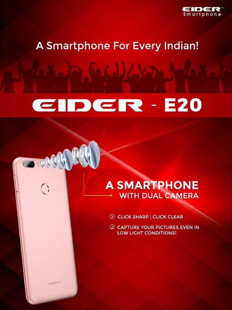 EIDER E20: Dual Camera Smartphone | PDF