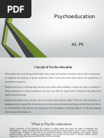Introduction To Psychoeducation | PDF | Mental Disorder | Neuroscience