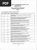 Electrical Distribution Board Inspection Checklist | PDF