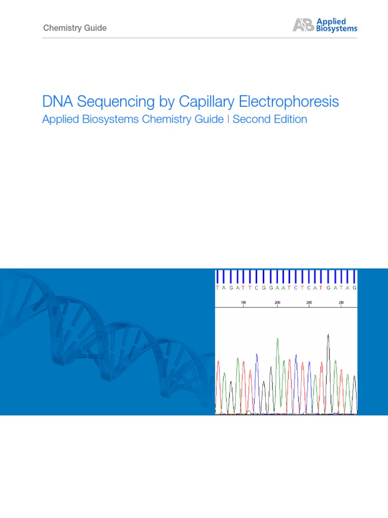 DNA Sequencing by Capillary Electrophoresis Chemistry Guide