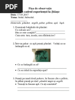 Tabele Elevi Excursie | PDF