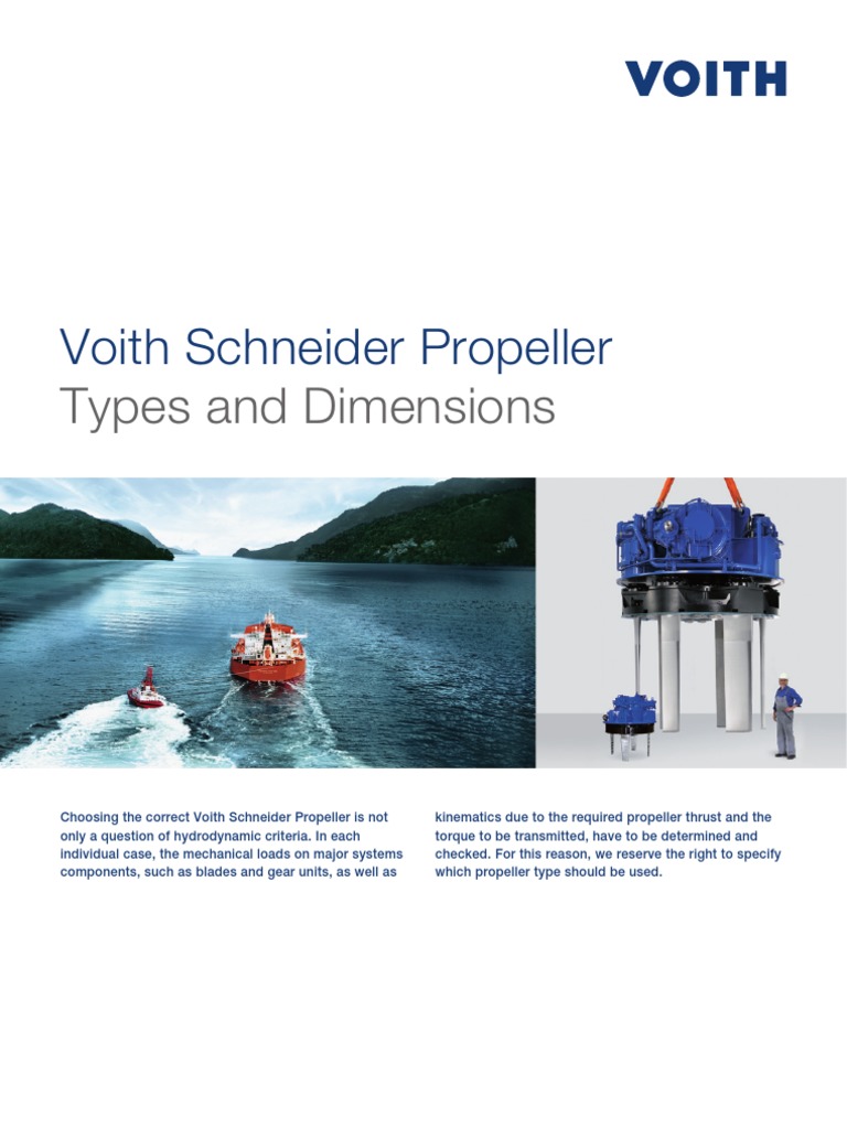 Vsp Types and Dimensions | Propeller | Gear | Free 30-day Trial | Scribd