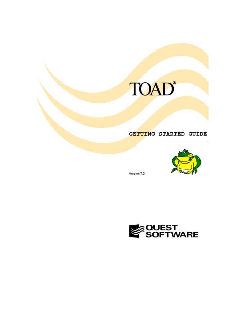 TOAD Getting Started Guide | PDF | Oracle Database | Text File