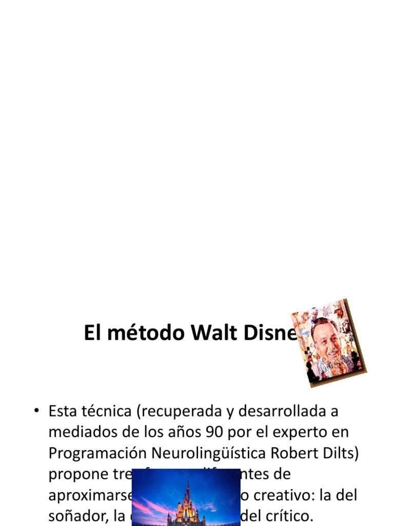 Metodo Walt Disney | PDF