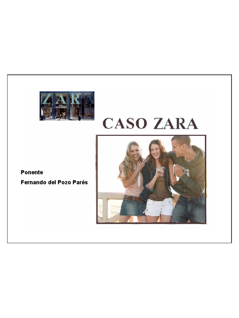 Caso ZARA PDF | PDF | Logística | Marketing
