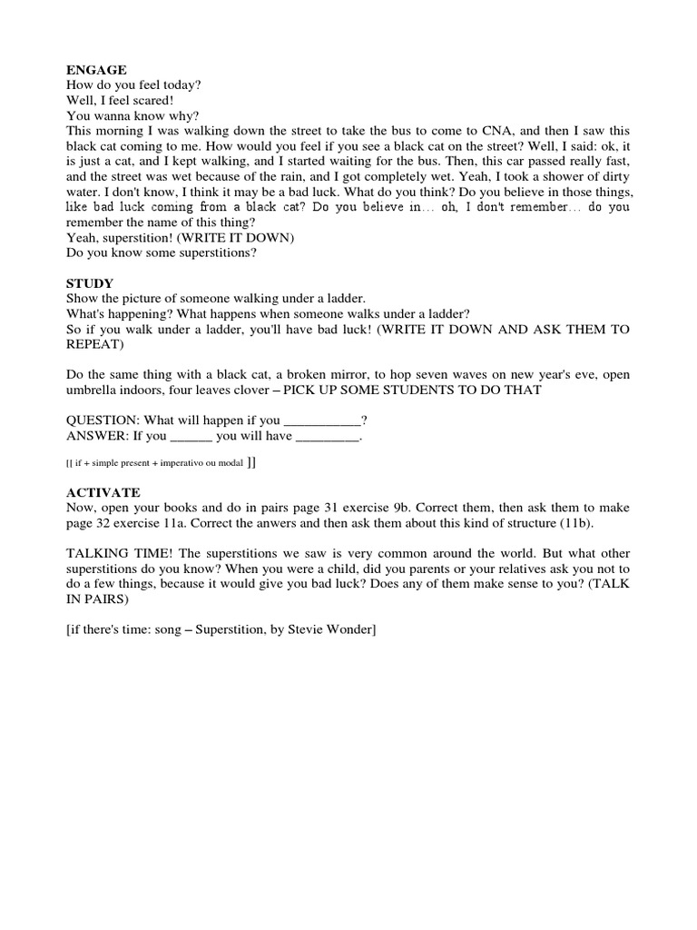 Superstitions and Their Impact on Luck | PDF | Art