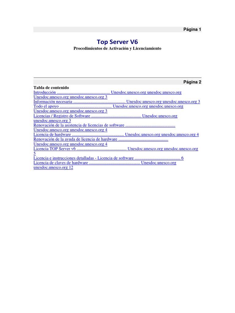 Activación y Licenciamiento de Top Server V6 | PDF | Archivo de ...