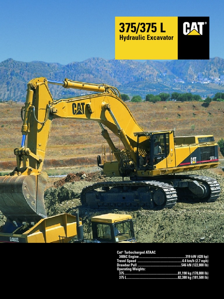 375 - 375L Specalog (AEHQ3850) PDF | PDF | Pump | Engines