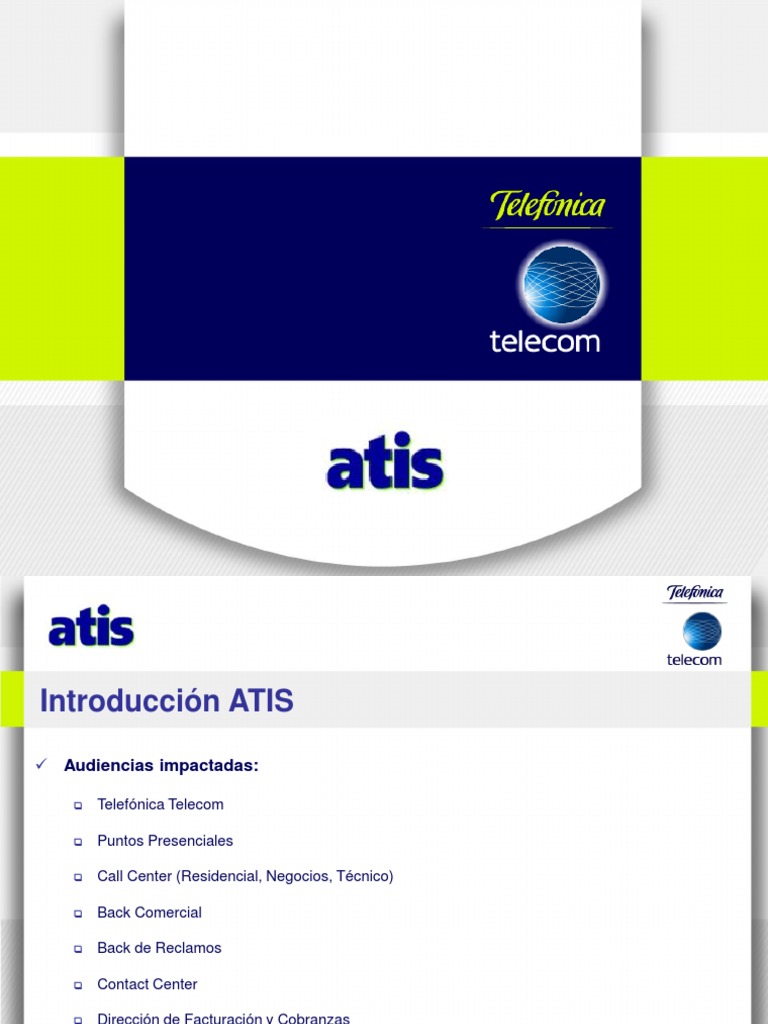 Introduccion Atis | PDF | Planificación de recursos empresariales ...