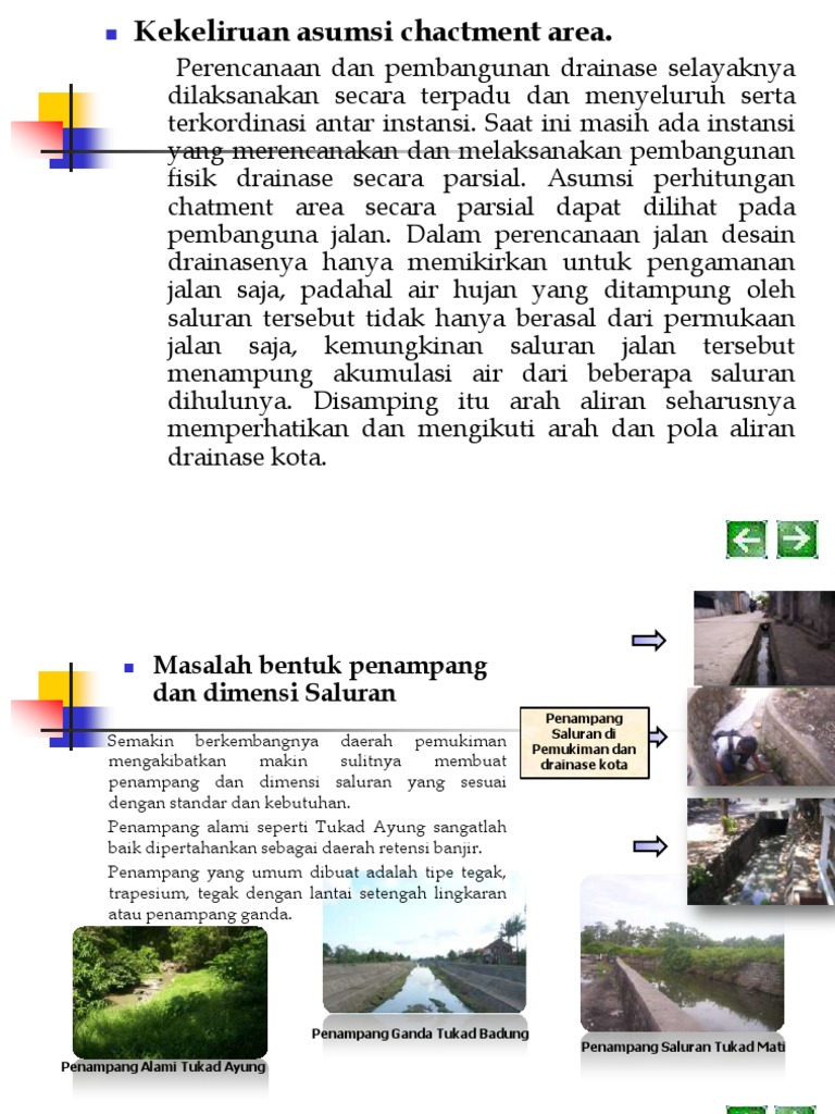 Masterplan Drainase Mei 2009 Part 2 - 917173 | PDF
