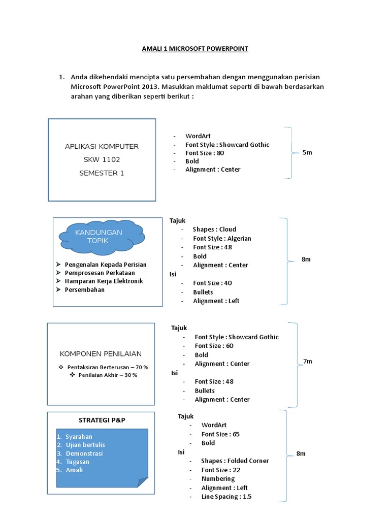Amali 1 Microsoft Powerpoint | PDF