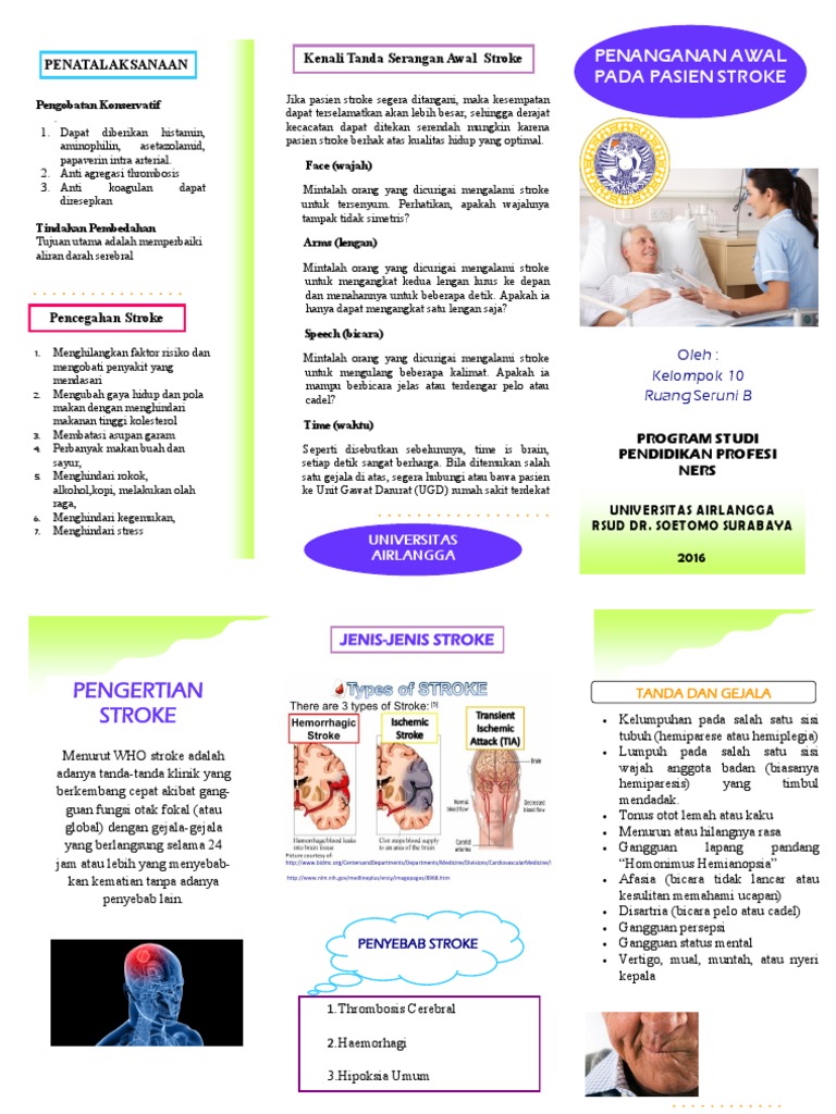 Leaflet Stroke PDF | PDF