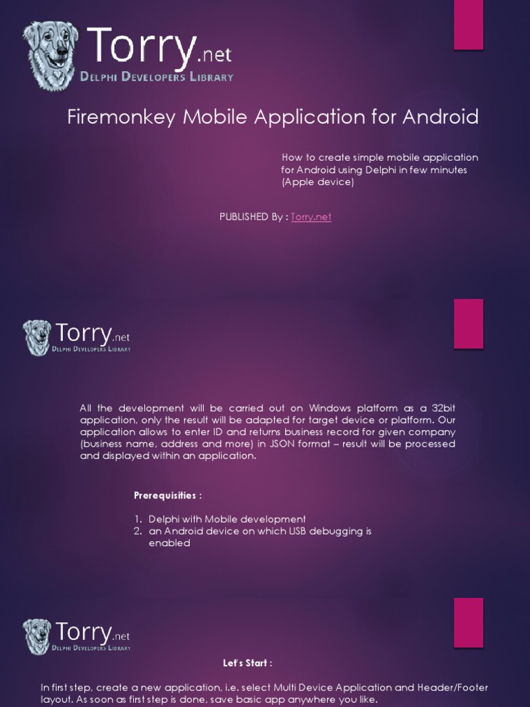 FireMonkey - Torry's Delphi Developers | PDF | Application Software ...