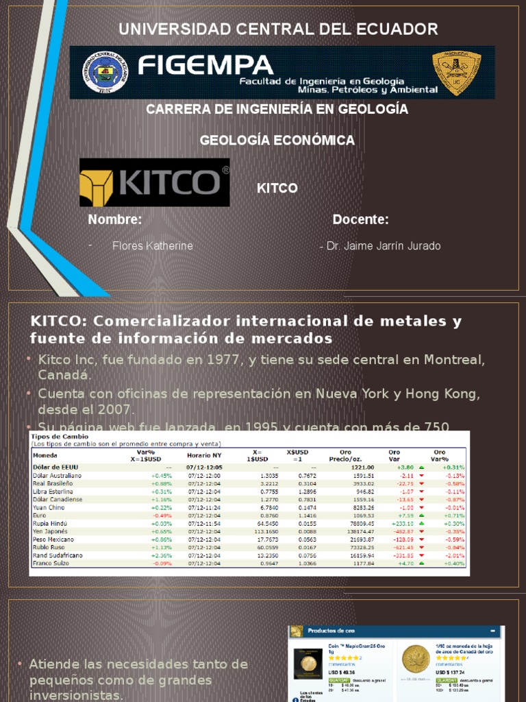 KITCO | PDF | Economias | Business