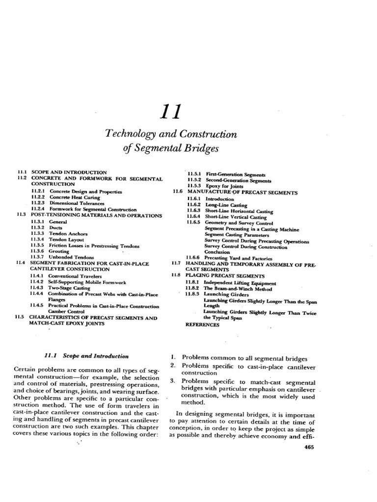Segmental Bridge - Camber Profile (Geometric Control) | PDF