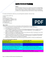 Interactive Student Notebook Grading Rubric | PDF