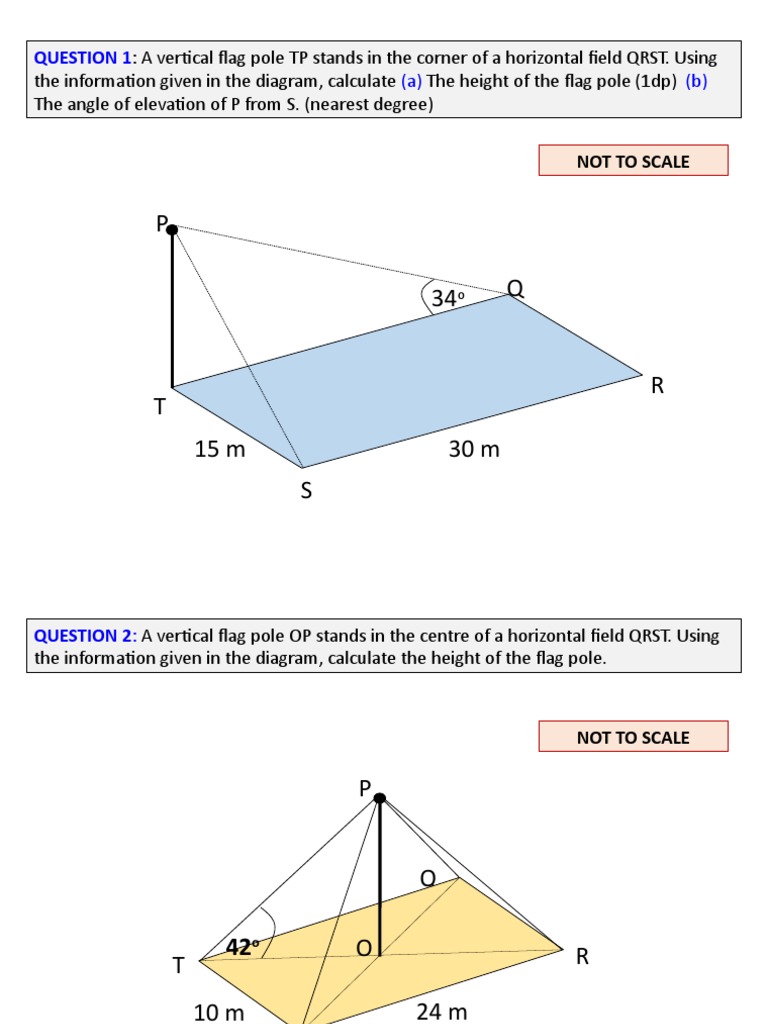 Questions 3D Trig | PDF