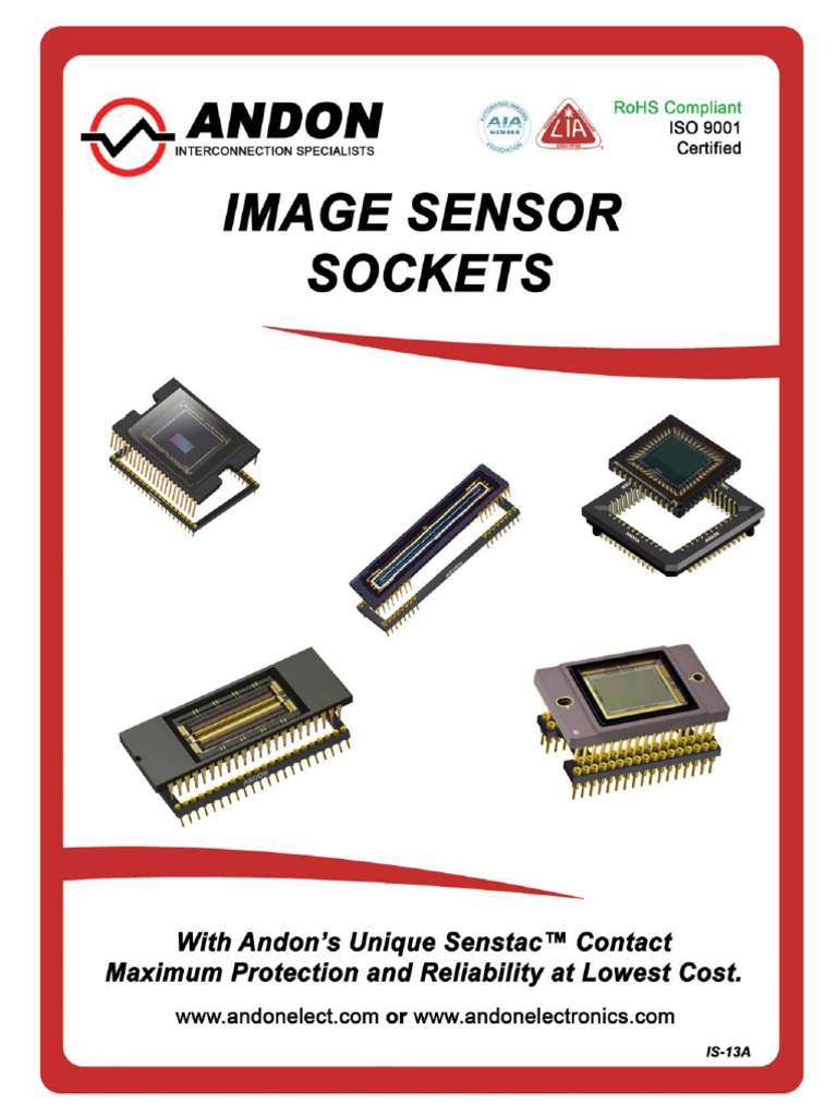 Image Sensor Socket Catalog | PDF | Industries | Companies
