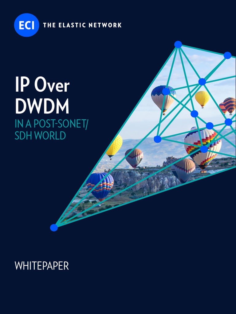 Eci Ip Over DWDM White Paper | PDF | Wavelength Division Multiplexing | Computer Network