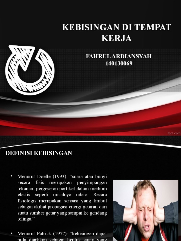 Kebisingan Di Tempat Kerja | PDF