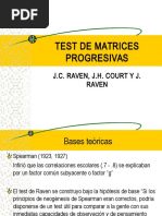Test de Matrices Progresivas Escala Avanzada | PDF