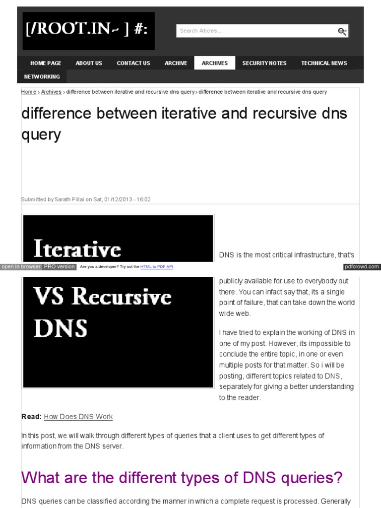 Difference Between Iterative and Recursive | PDF | Osi Protocols ...