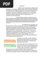 Grados Baume | PDF | Concentración | Densidad