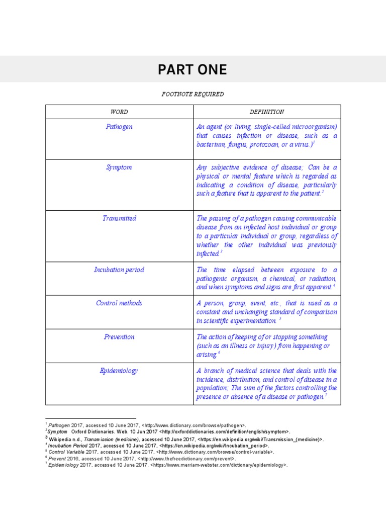 Part One: Footnote Required Word | PDF | Human Eye | Visual System