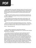 Diplomatic Notes Guidelines | PDF | Diplomatic Rank | Ambassador