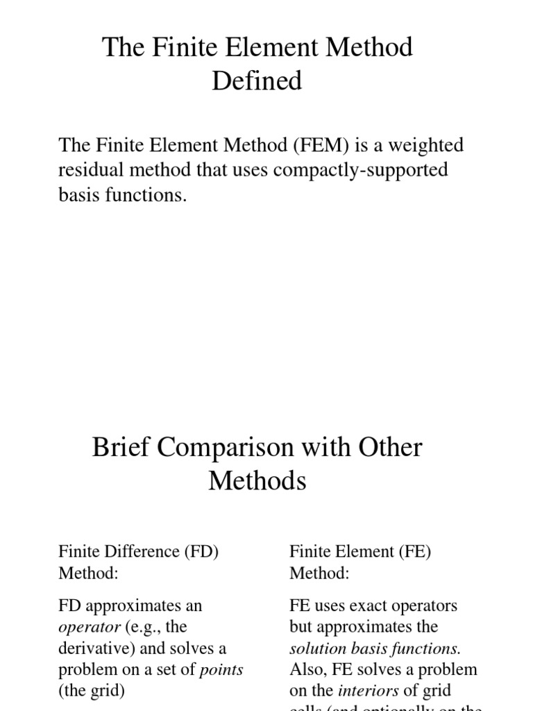 Fem | PDF | Finite Element Method | Linear Algebra