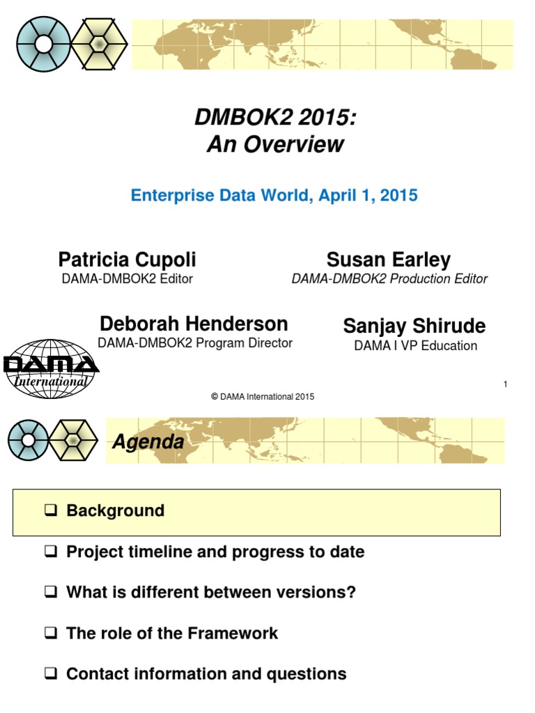 Dmbok2 Henderson Irmac | PDF | Business Intelligence | Data Warehouse