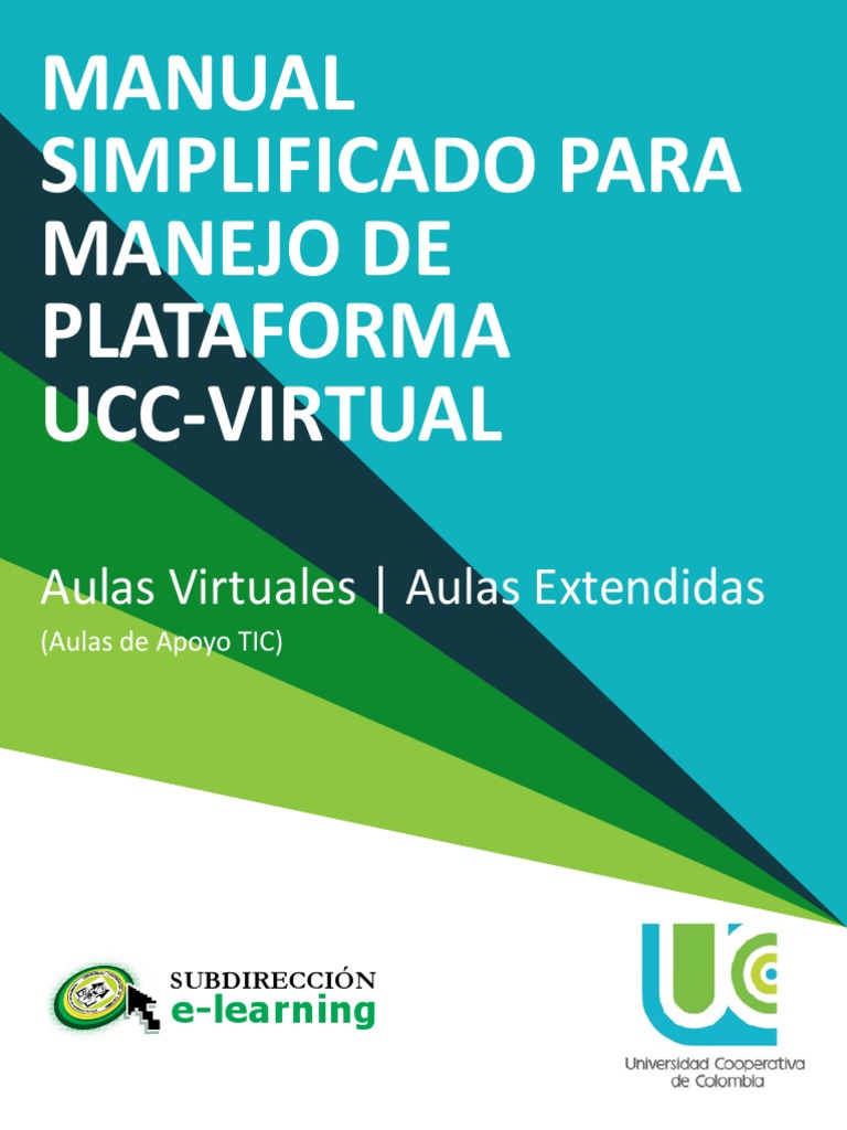 Manual Simplificado Manejo Plataforma UCC VIRTUAL | PDF | Contraseña ...