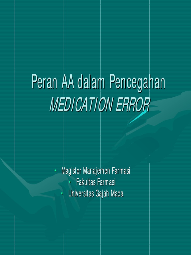 Medication Error | PDF